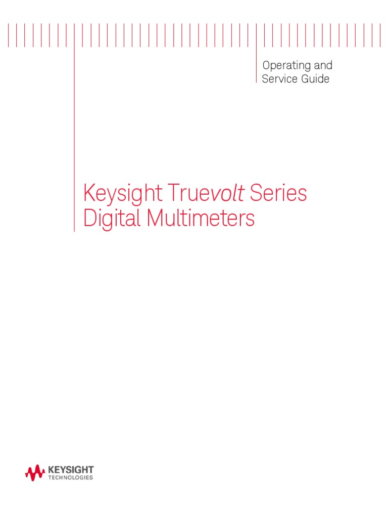 Keysight 34461A User Manual PDF | PDF | Calibration | Alternating Current