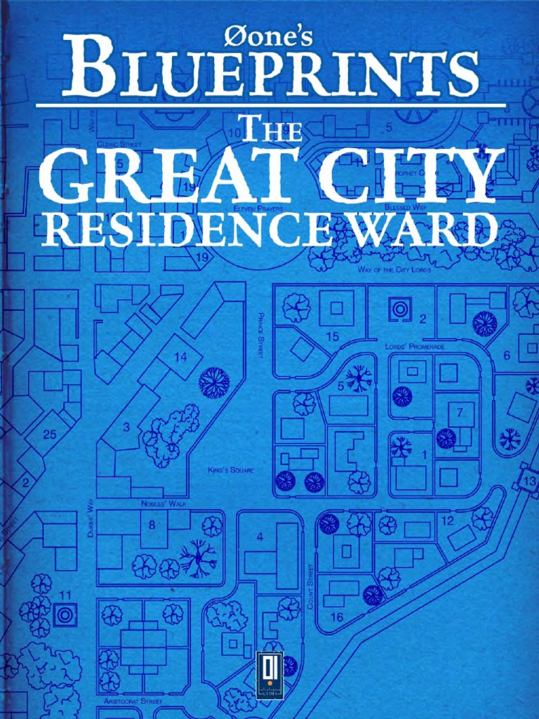 0one's Blueprints The Great City - Residence Ward | PDF | Stairs | Kitchen