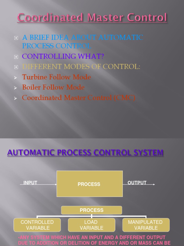 A Brief Idea About Automatic Process Control: Controlling What? | PDF ...