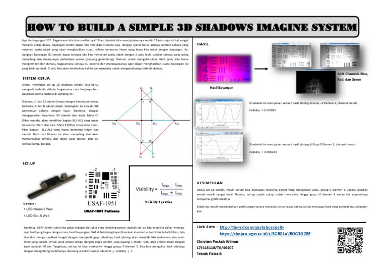 How To Build A Simple 3D Shadows Imagine System: Hasil | PDF