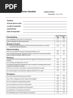 Behavior Based Safety Checklist | PDF | Personal Protective Equipment ...