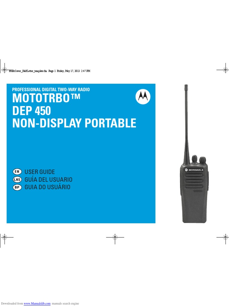 Mototrbo Dep 450 PDF | PDF