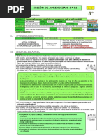 Mat5 U1-Sesión 01 | PDF | Aprendizaje | Maestros