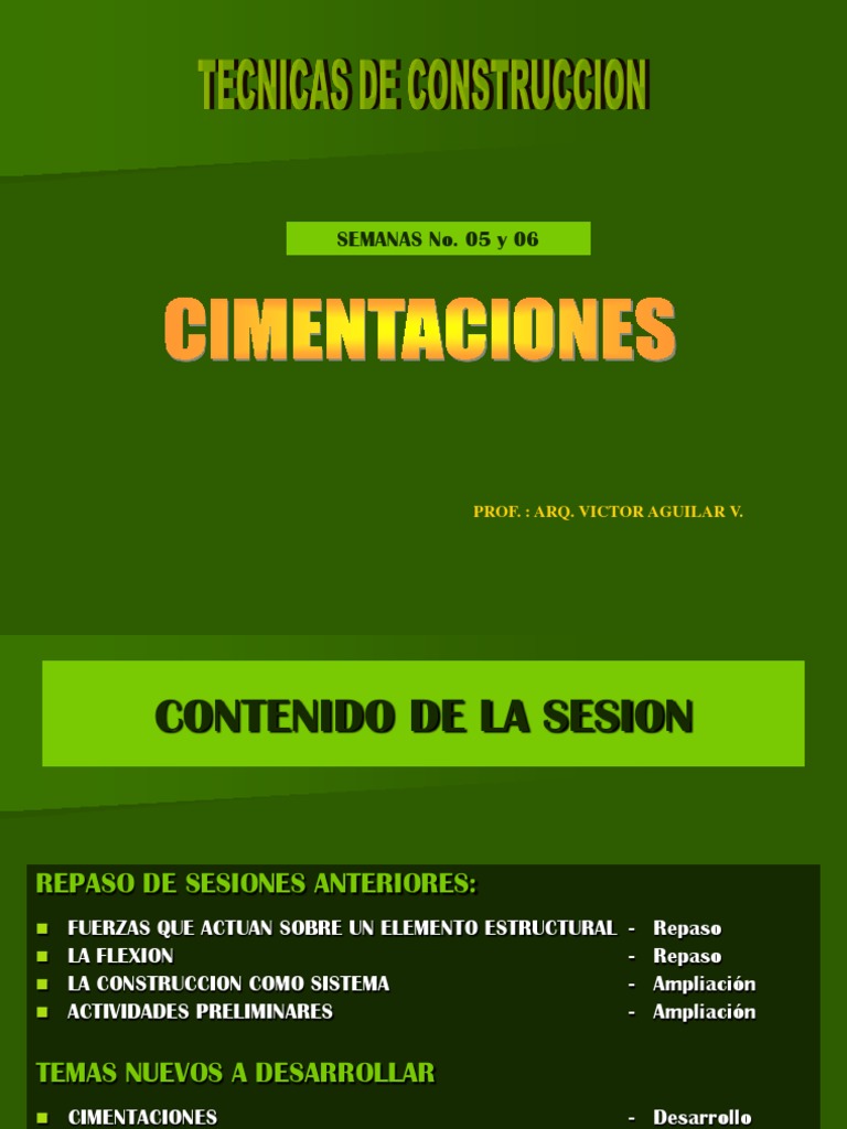 Analysis of Foundations and Deep Foundations Techniques discussed in a Construction Engineering ...