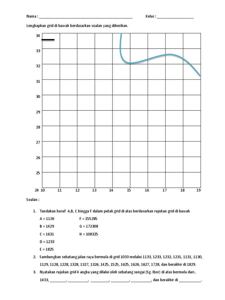 Latihan Grid 4 Dan 6 Angka | PDF