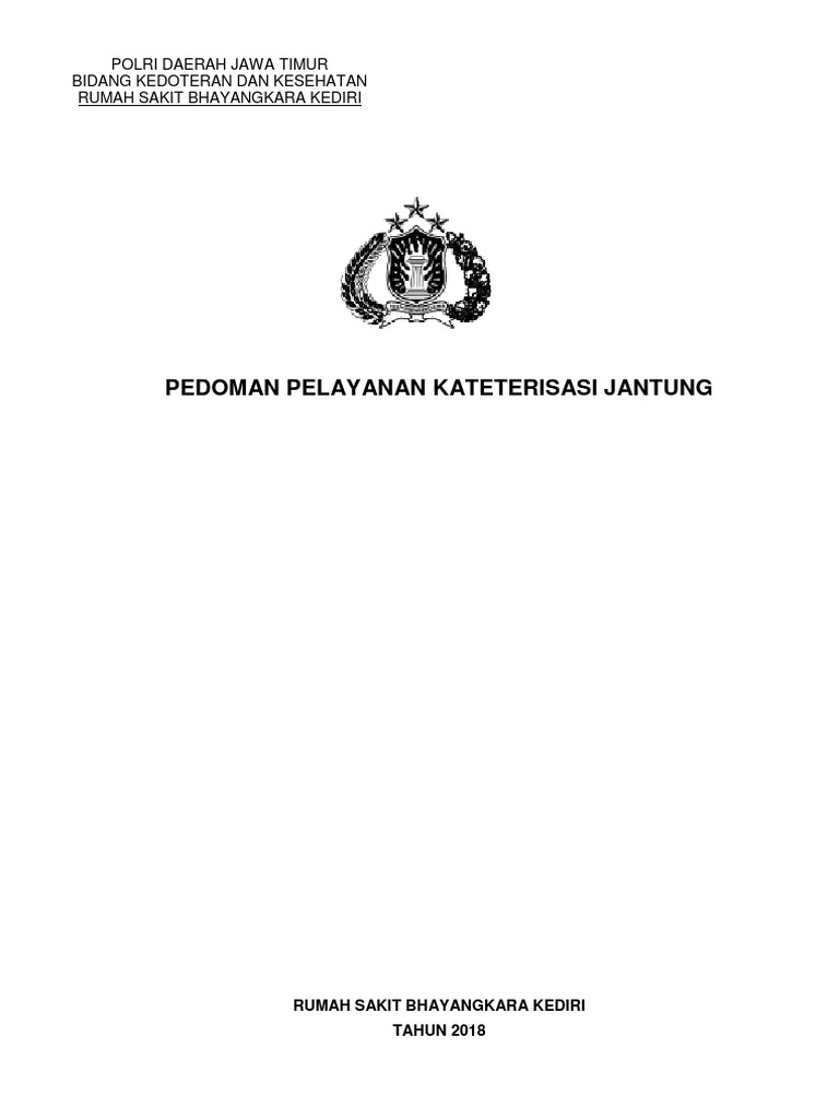 Pedoman Pelayanan Unit Cathlab Edit | PDF | Science & Mathematics