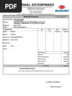 Toyota Invoice | PDF | Transport | Vehicle Industry