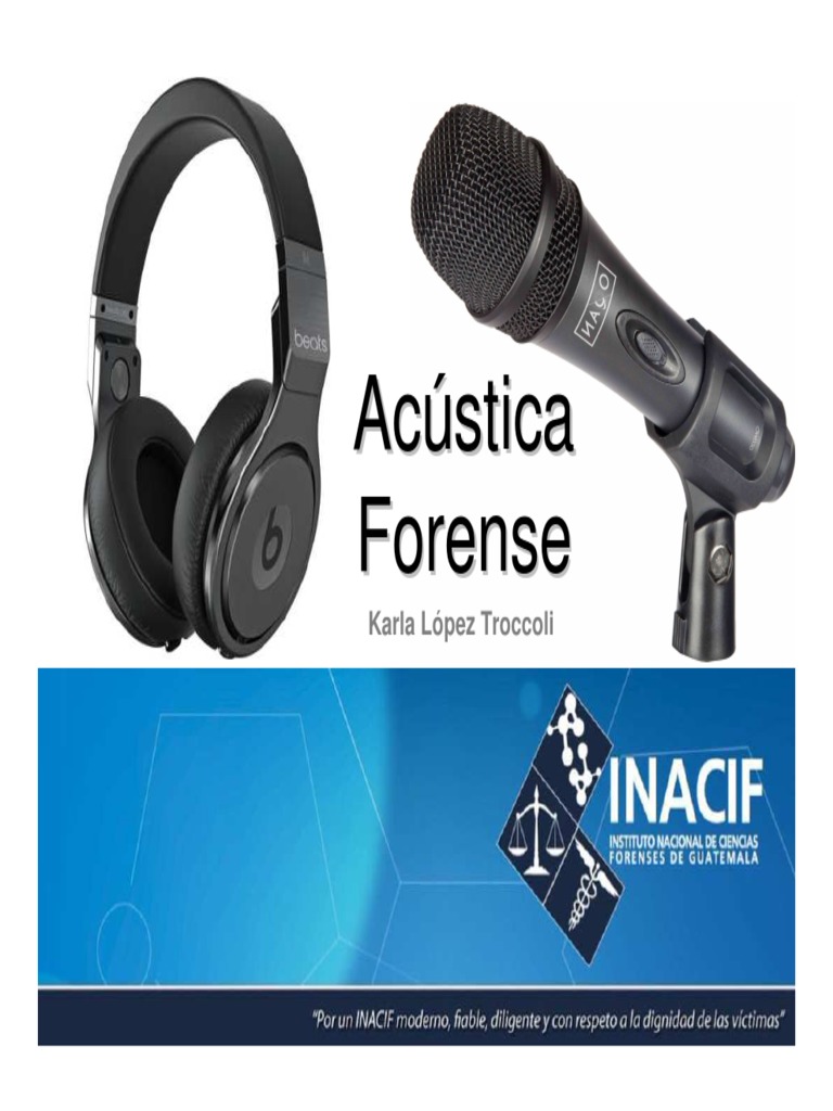 Taller Acústica Forense PDF | Sonido | Lingüística