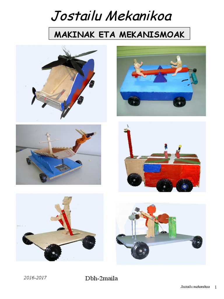 16-17 Makinak Eta Mekanismoak | PDF