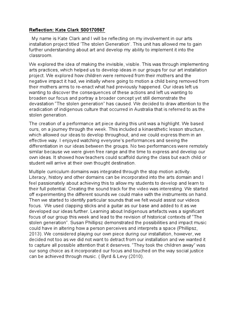 Edar Reflection Kate | PDF | Attention | Installation Art