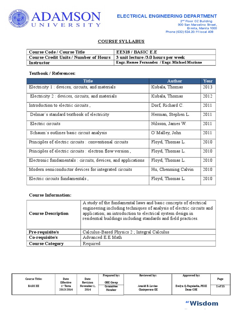 Basic EE | PDF | Engineering | Teaching Mathematics