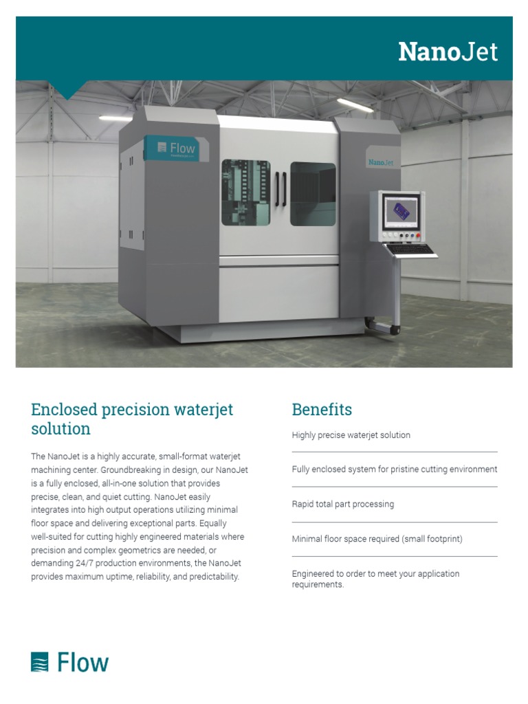 NanoJet Data Sheet | PDF | Industries | Business