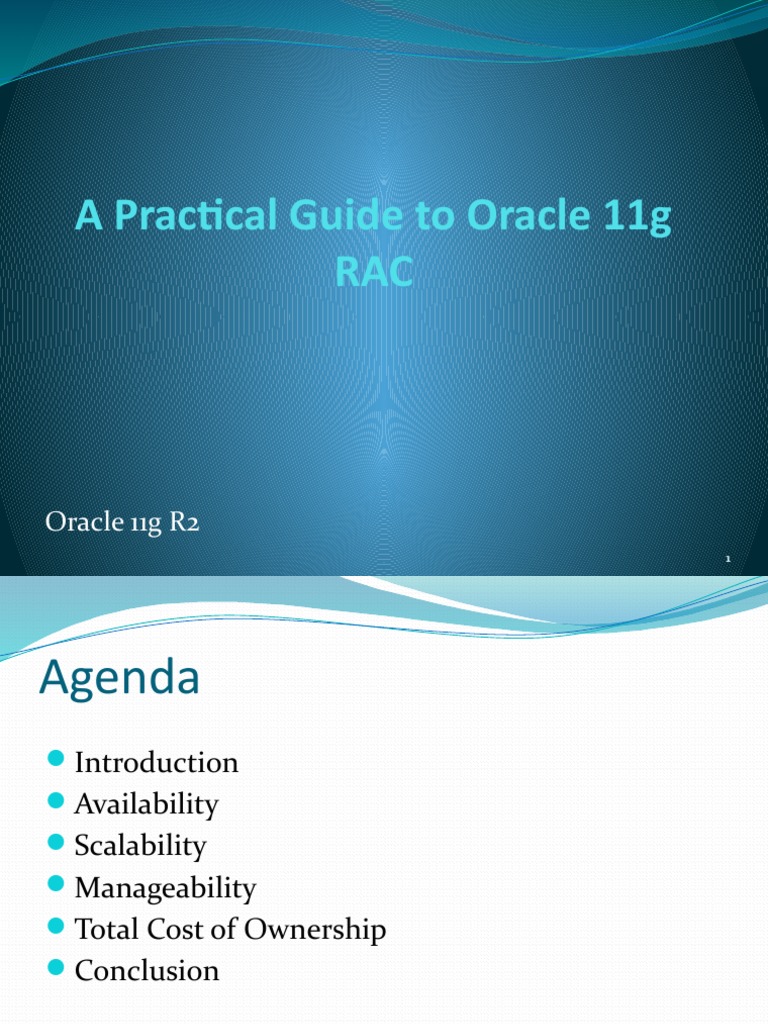 RAC 11g | Download Free PDF | Oracle Database | Computer Cluster
