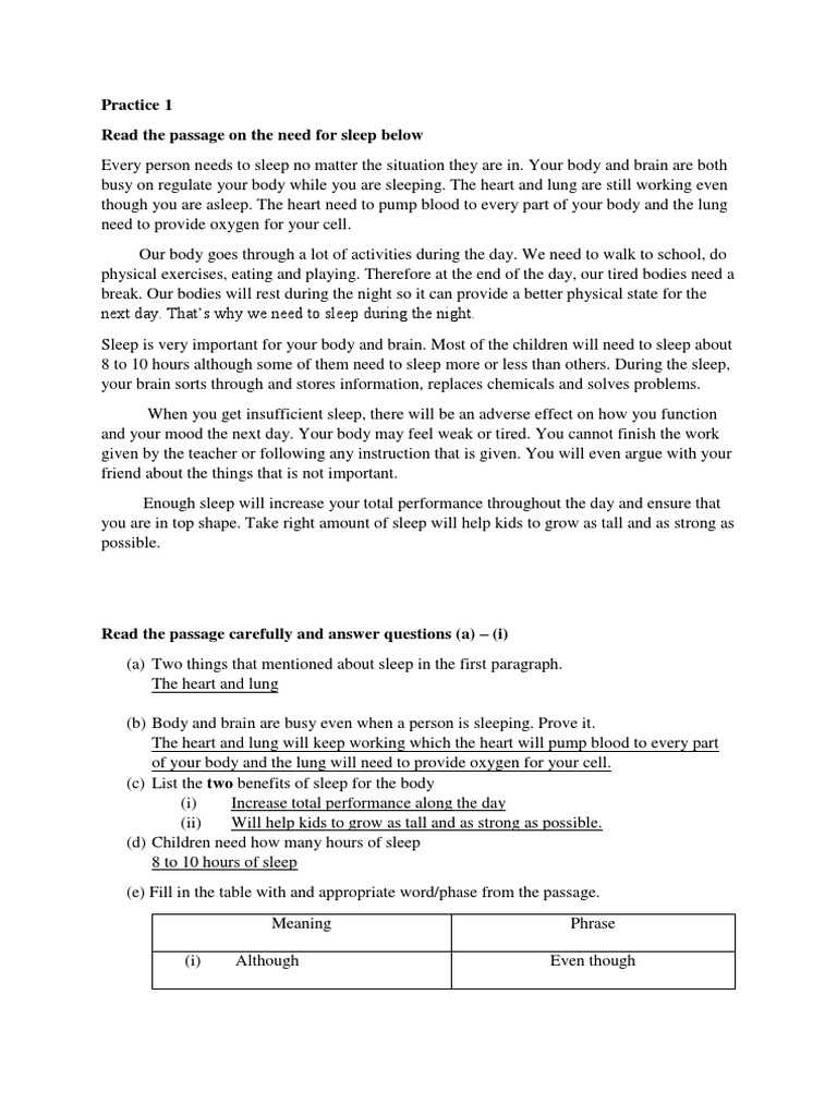 Linear Text Exercises | PDF | Bagheera | Laughter