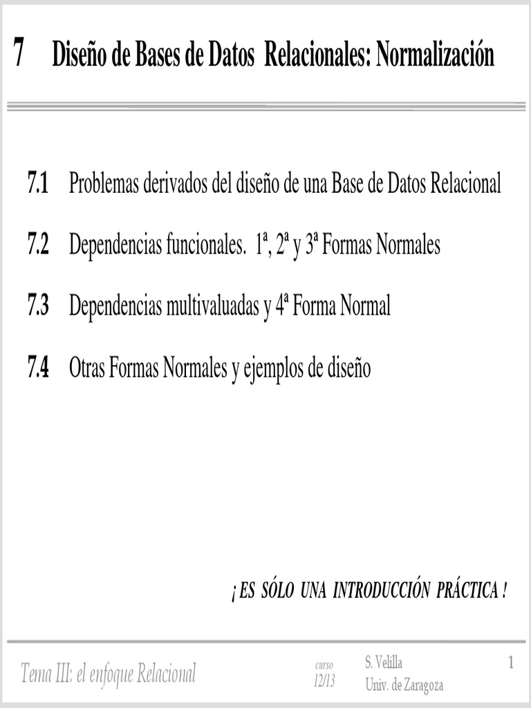Leccion 7bdd | PDF | Modelo relacional | Bases de datos