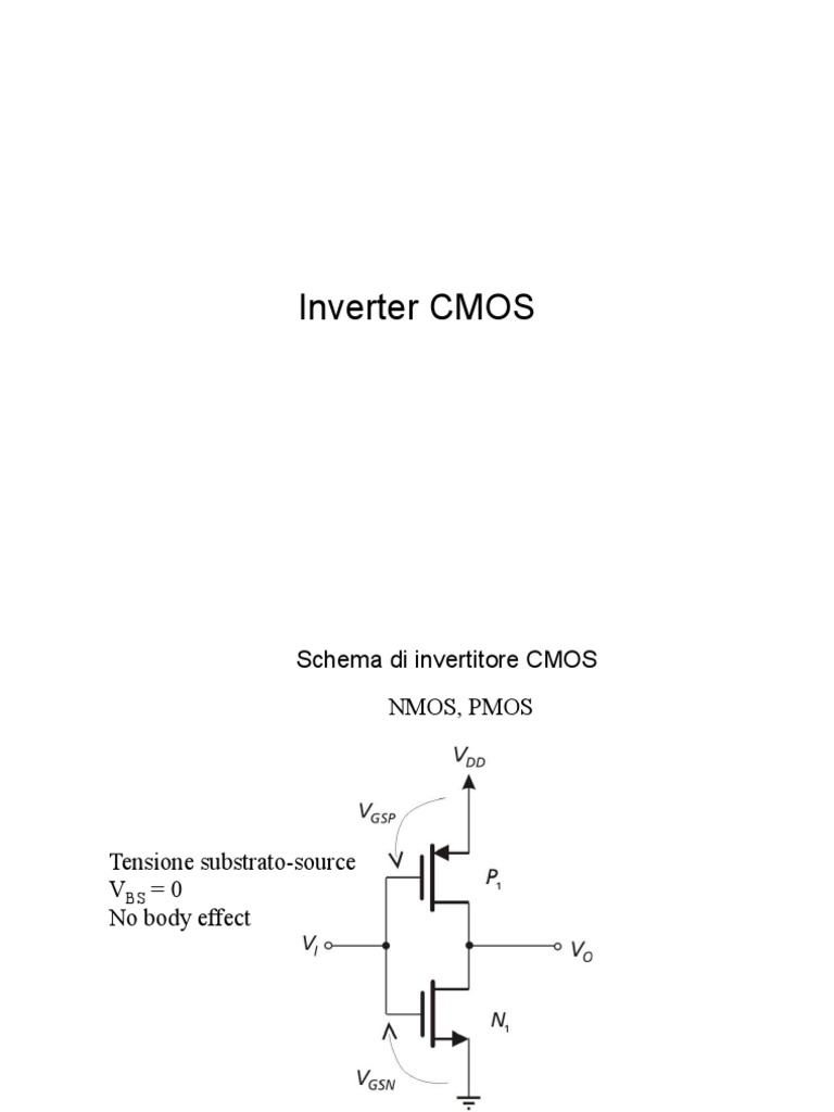 13 Inverter CMOS | PDF