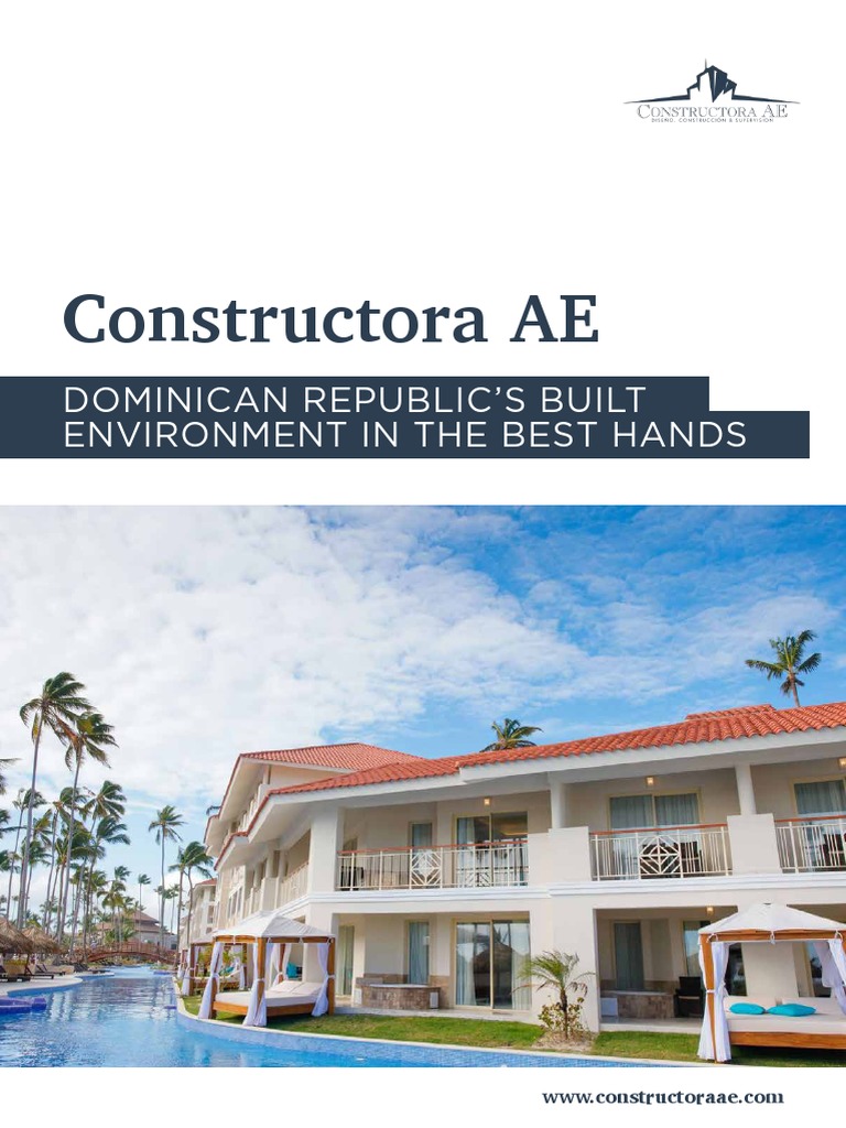 Constructora AE-AM-Apr18-Issue PDF | PDF | Dominican Republic | Infrastructure