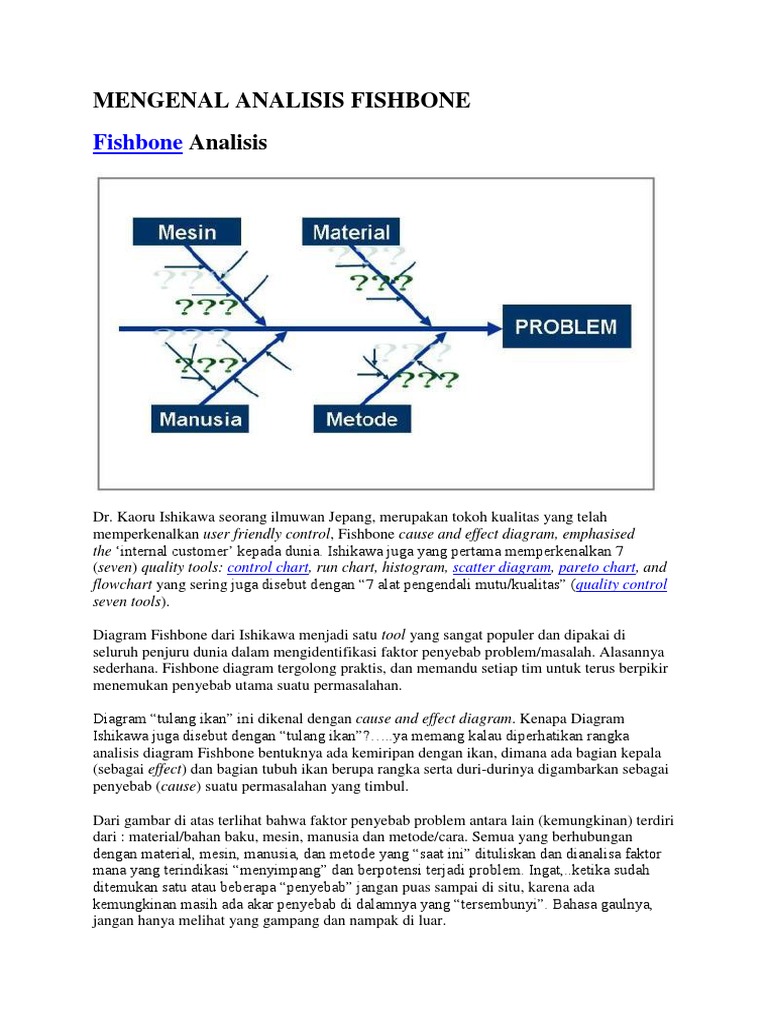 Mengenal Analisis Fishbone | PDF