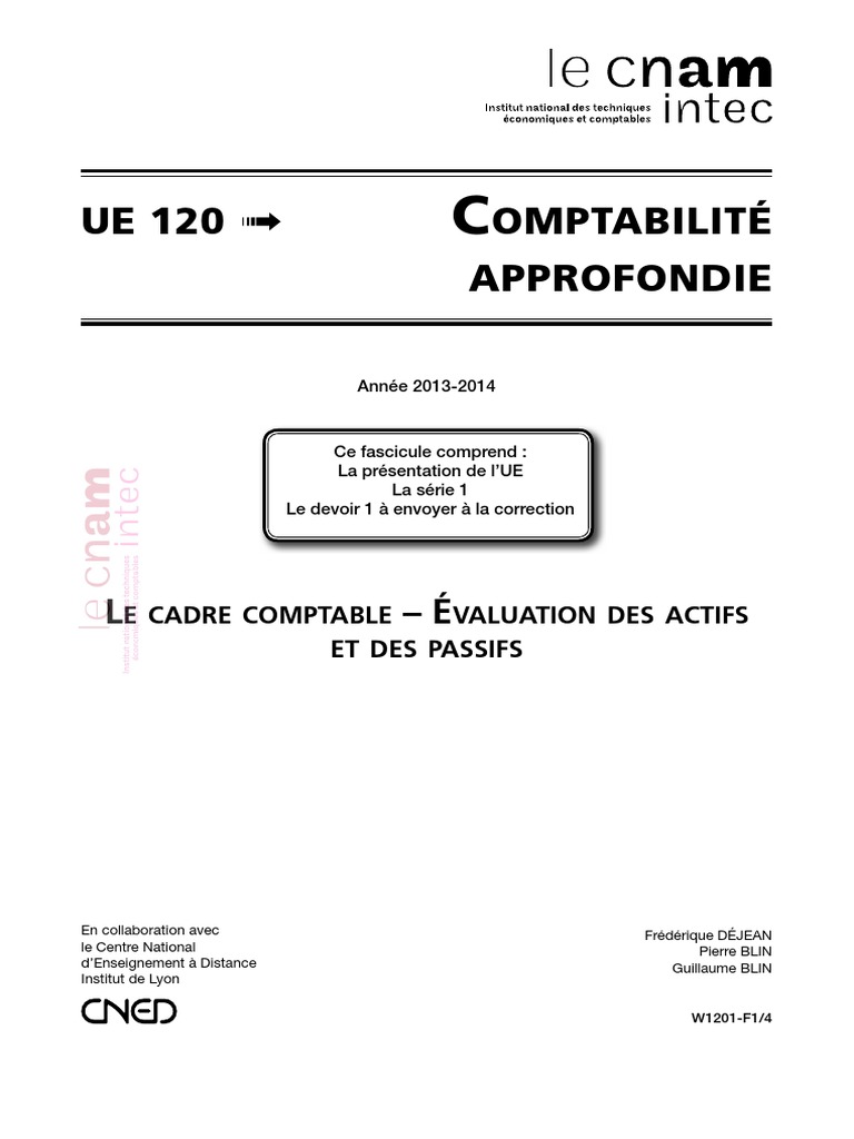 Compta Approf 1 PDF | PDF | Immobilisations | Comptabilité
