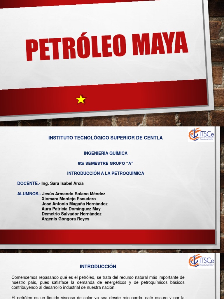 Petróleo Maya | PDF | Refinería de petróleo | Petróleo