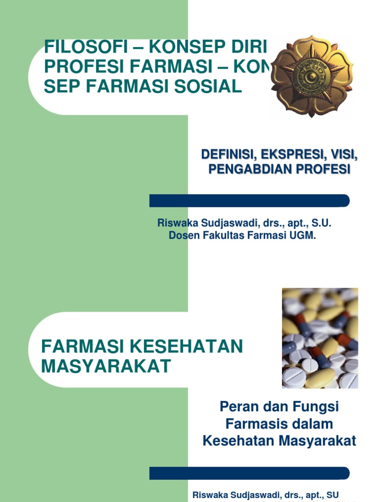 Filosofi Konsep Diri Profesi Farmasi | PDF