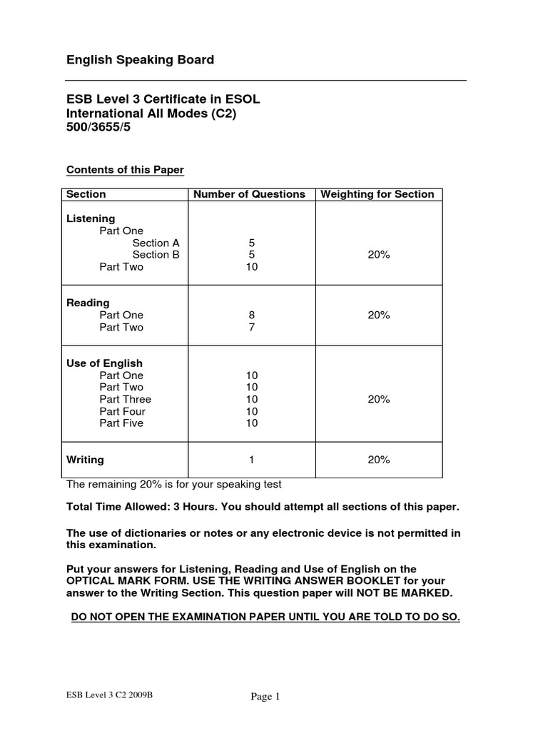2009B (D09) C2 Question Paper | PDF | Genetic Engineering | Chess