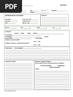 Individual Treatment Record Form (Medical Check-Up Form) | PDF ...