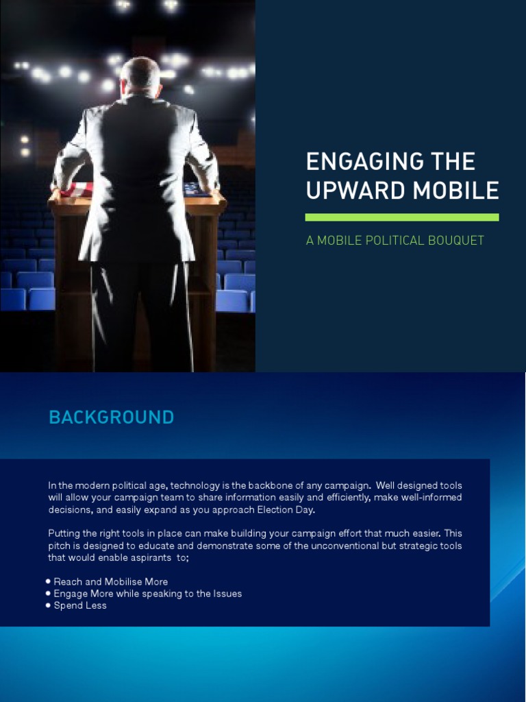 Engaging The Upward Mobile | PDF | Interactive Voice Response | Mobile ...