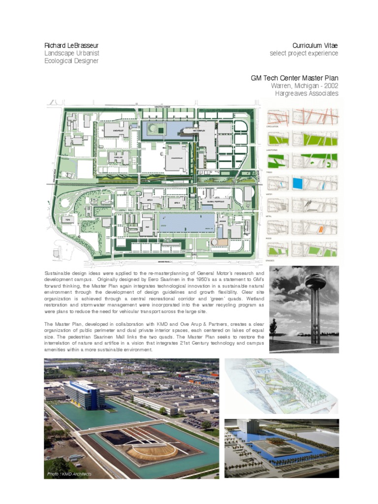 GM Tech Center Sustainable Design | PDF