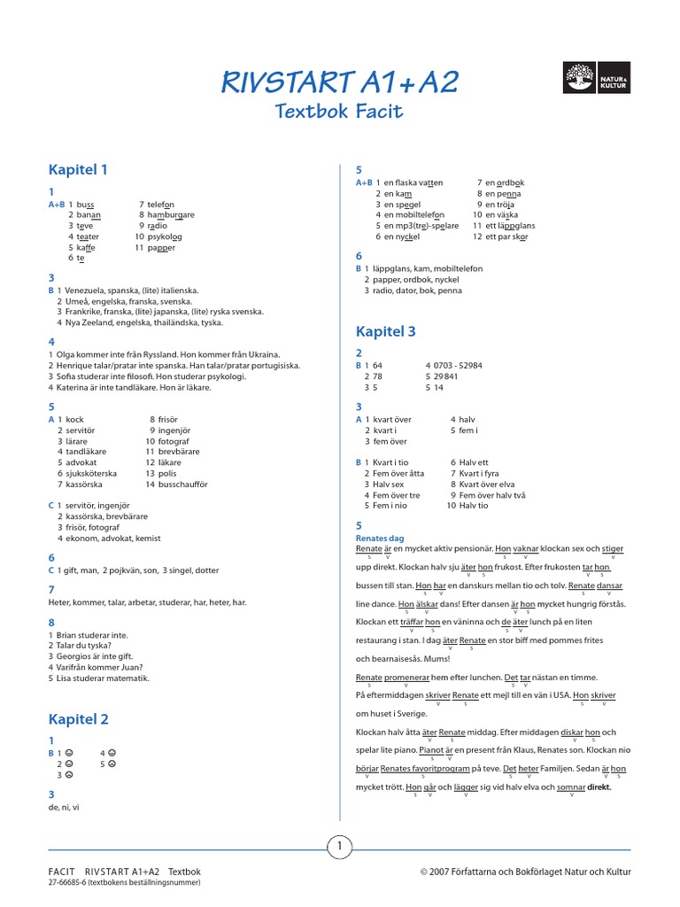 02 Facit Textbok PDF | PDF