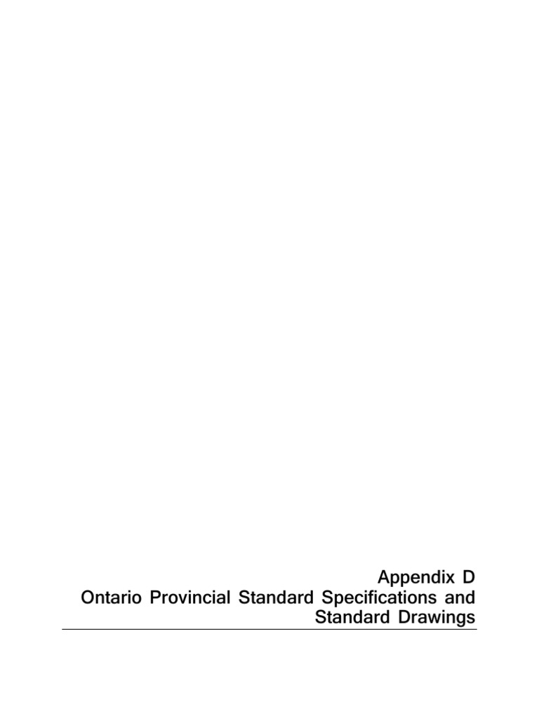 OPSD 802.010 Flexible Pipe Guidelines | PDF | Pipe (Fluid Conveyance ...