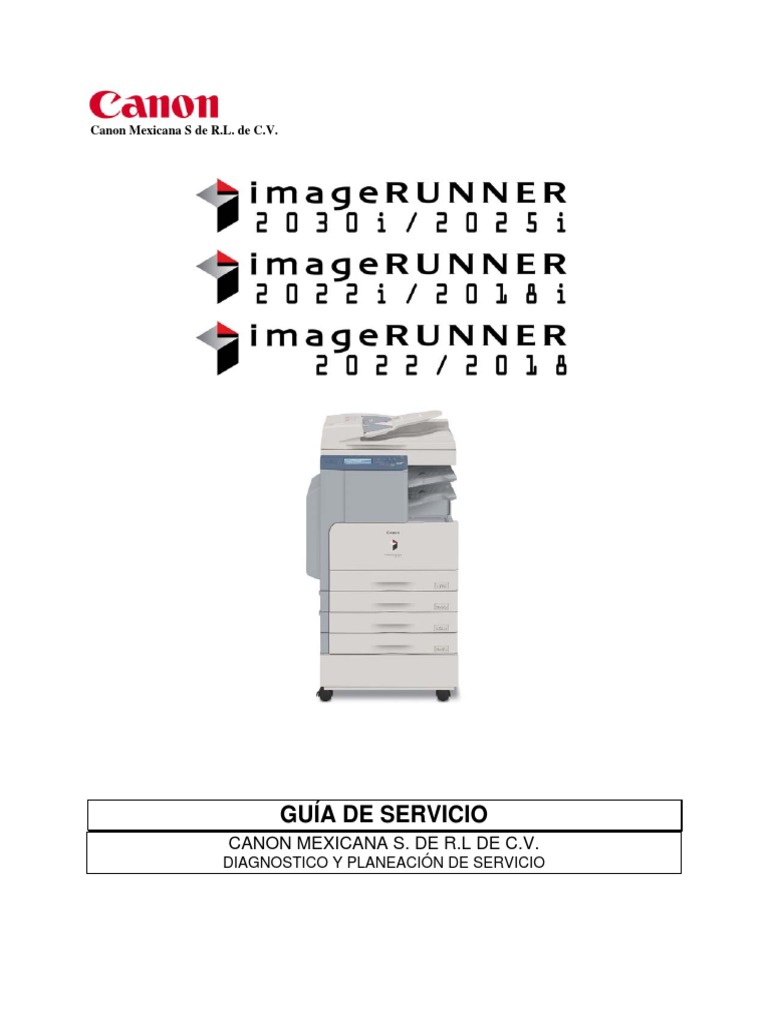 Ir 2030i - 2025i - 2022i - 2018i - 2022 - 2018 Series Service Guide-Sp ...