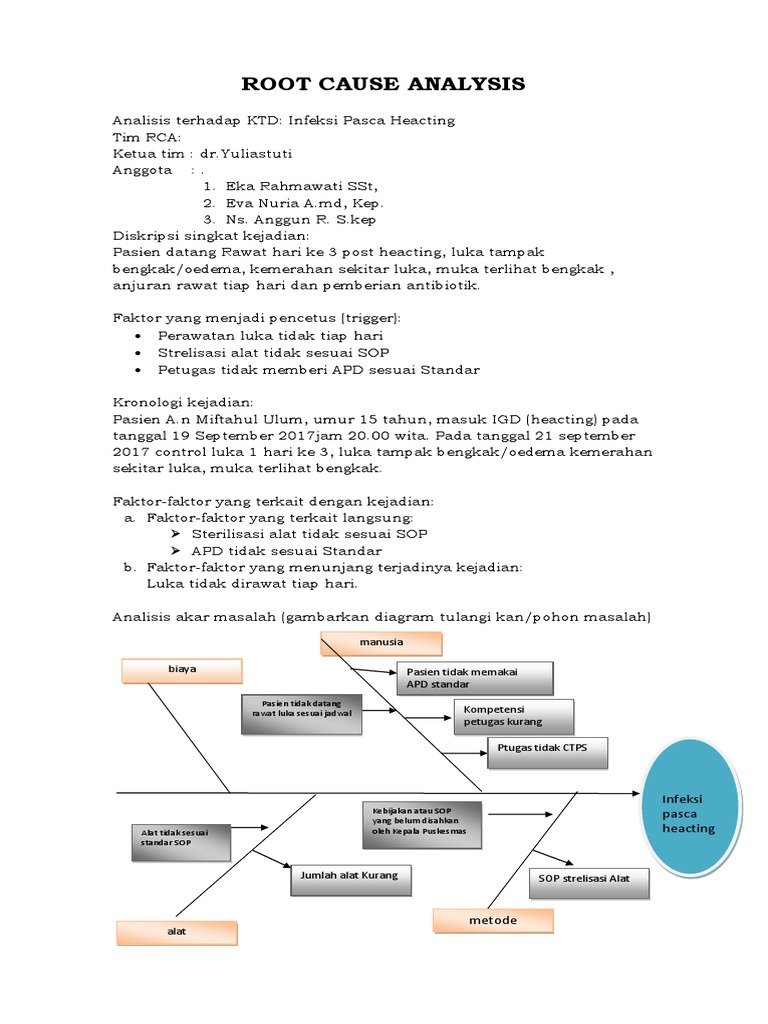 Root Cause Analysis | PDF