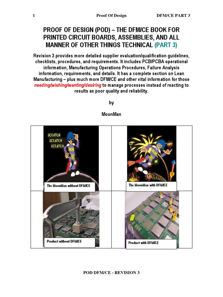 E-Book Proof of Design DFM and Concurrent Engineering | PDF | Printed ...