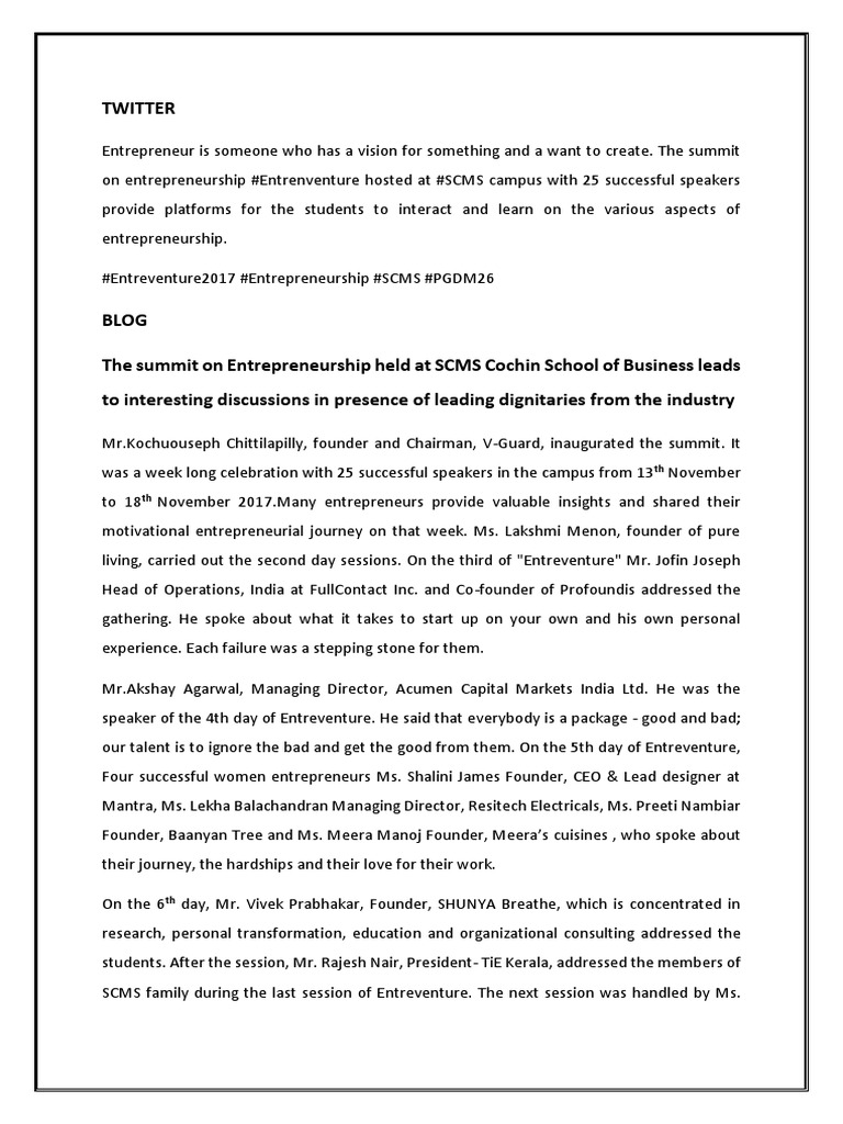 Wac Assignment | PDF | Entrepreneurship | Small Business