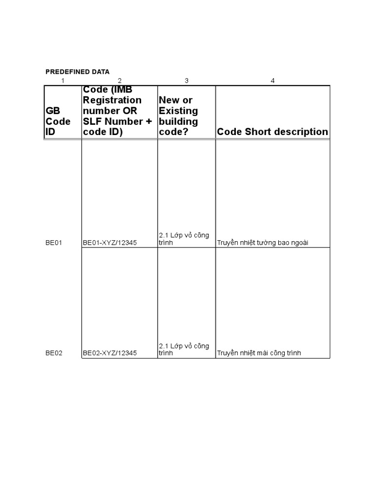 02 Bang Tinh BE02 | PDF