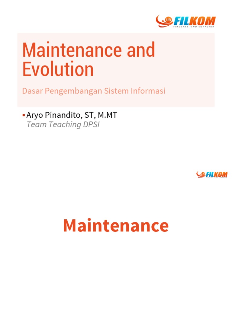 DPSI 10 Maintenance Evolution | PDF | Microsoft Windows | System