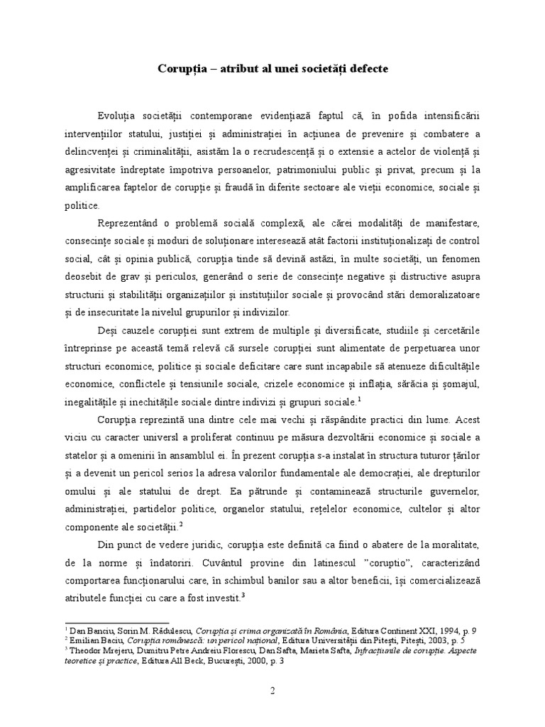 Coruptia Referat SAE | PDF