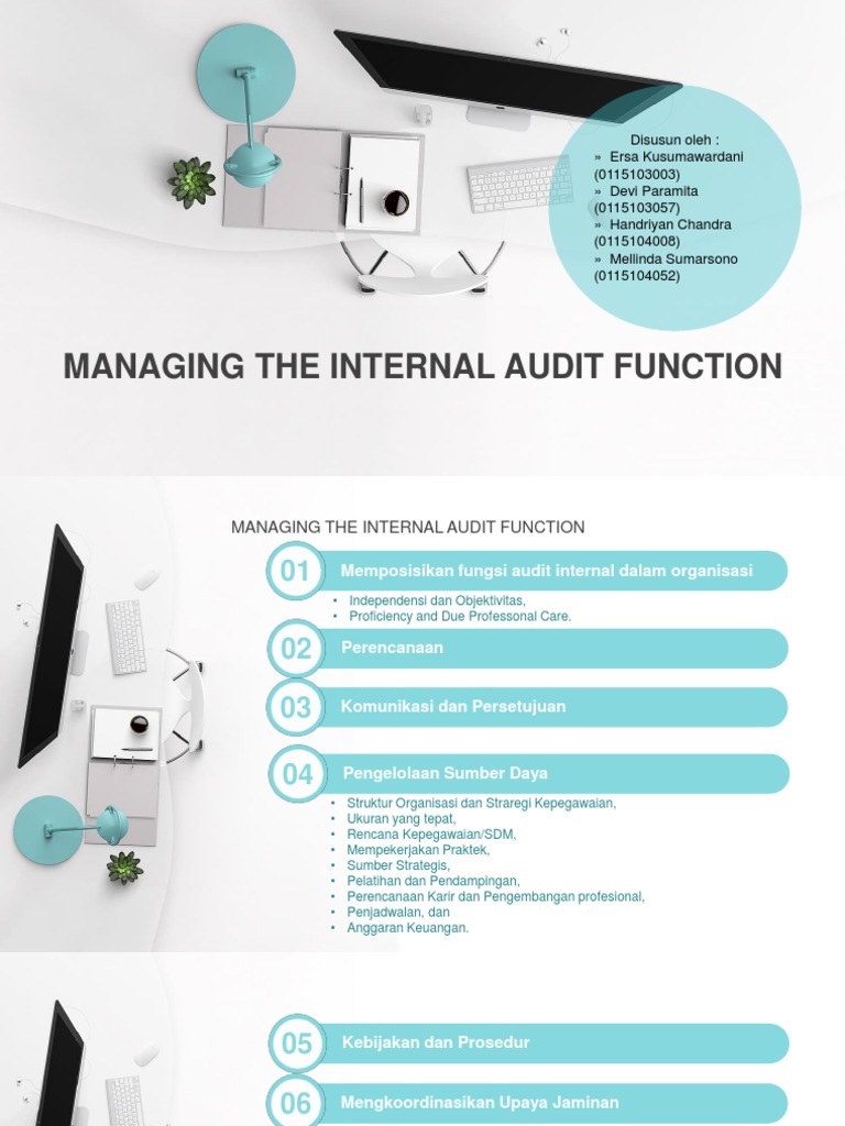 Managing the Internal Audit Function | PDF