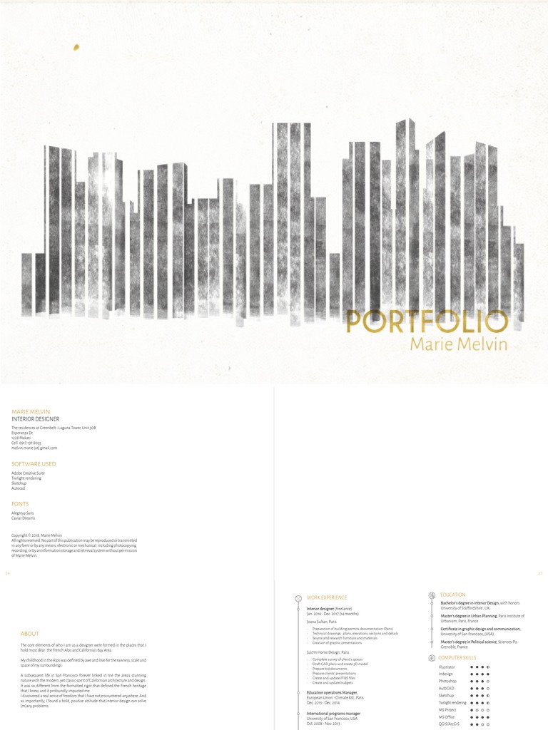 Portfolio - Marie Melvin PDF | PDF | Retail | Classroom