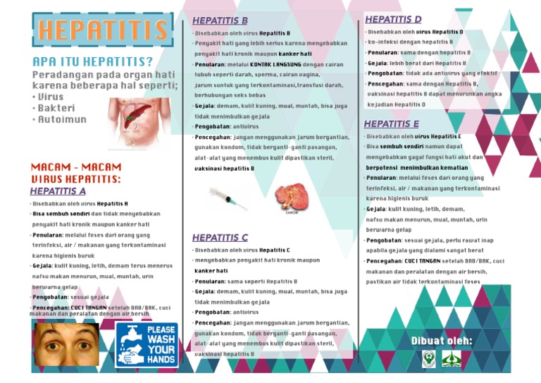 Leaflet Hepatitis | PDF