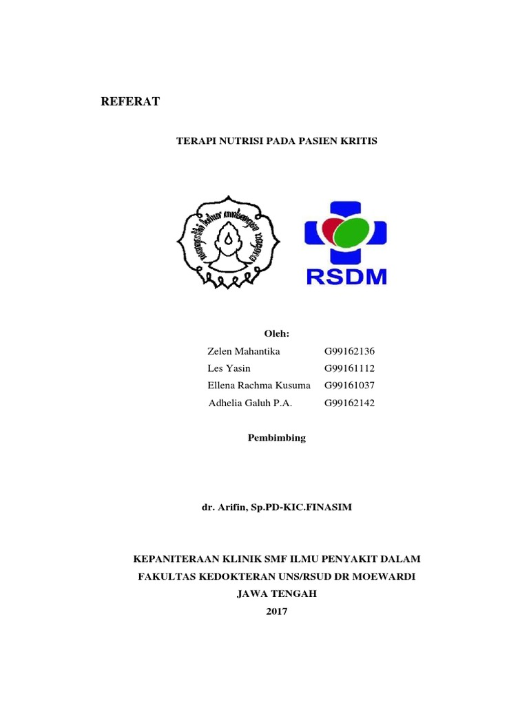 Referat Revisi Dr. Arifin SPPD Kic | PDF