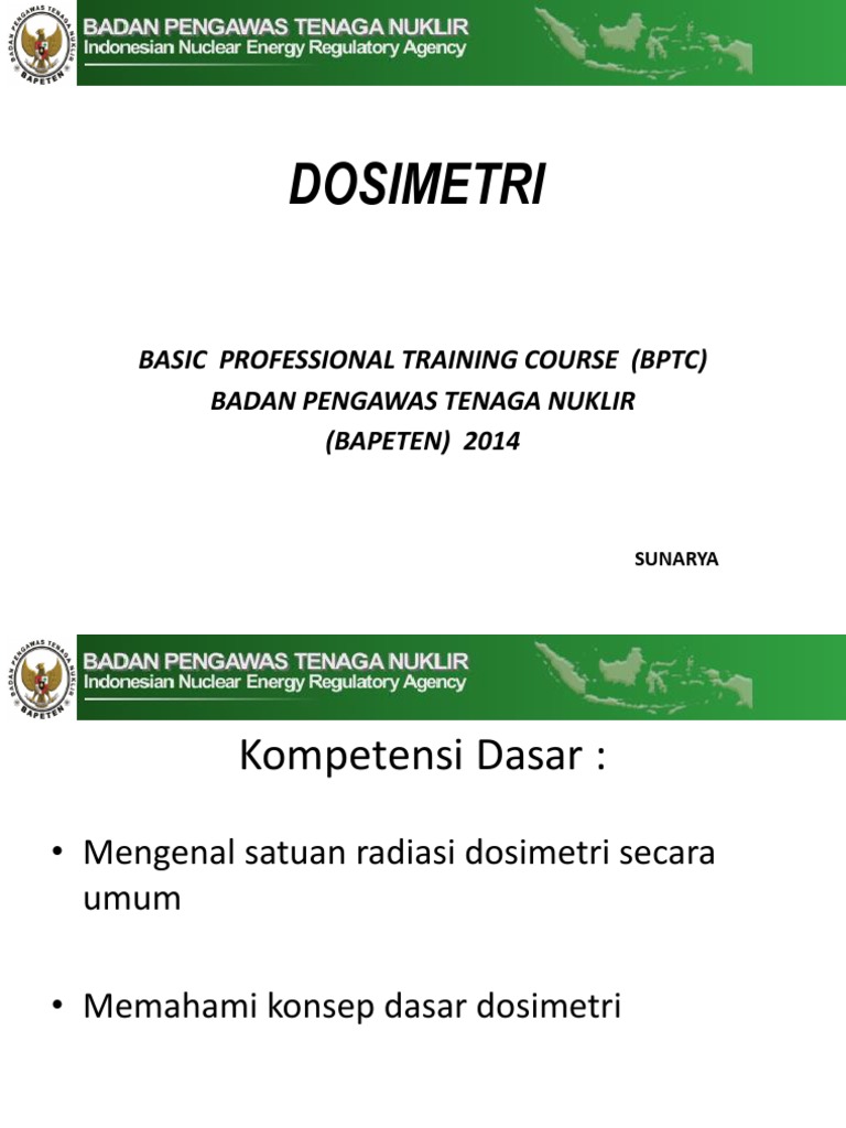 Dosimetri | PDF