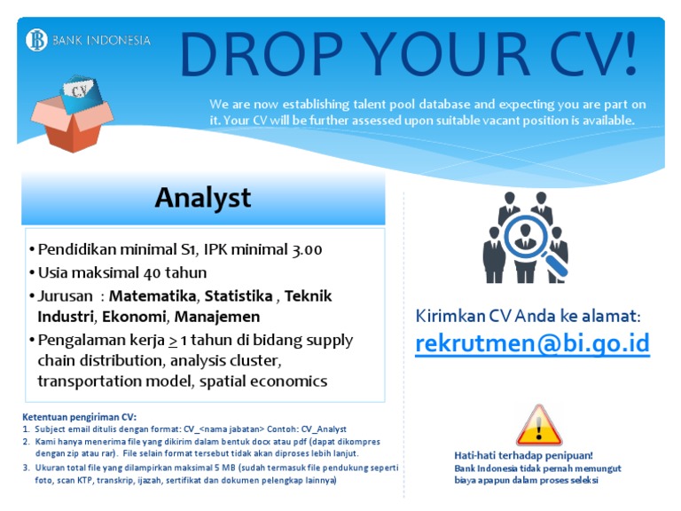 CV Submission Guidelines for BI | PDF