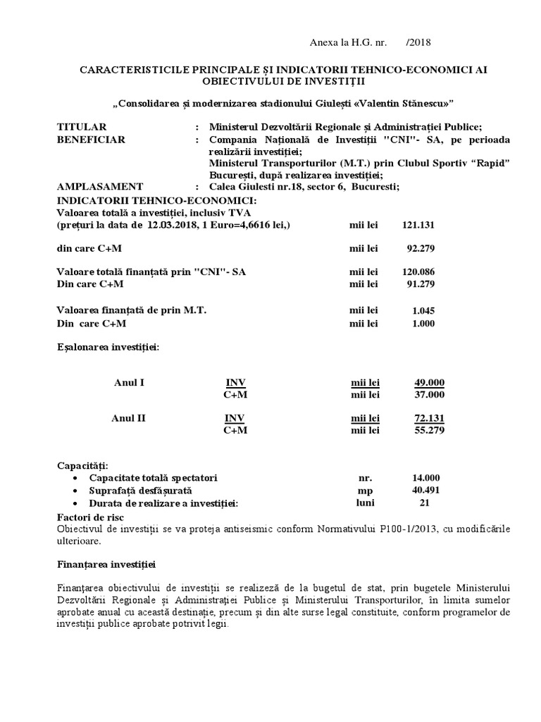 Anexa HG Rapid | PDF
