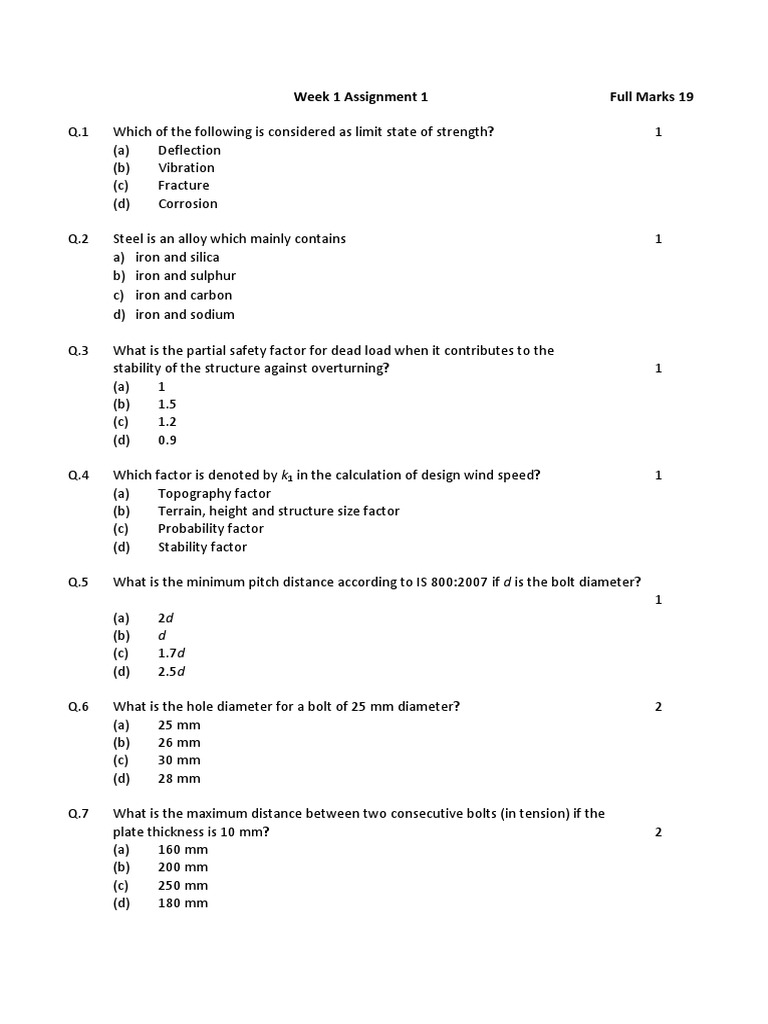 Steel Design Assignment Overview | PDF | Strength Of Materials | Buckling