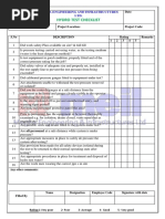 Safety Shower Checklist | PDF