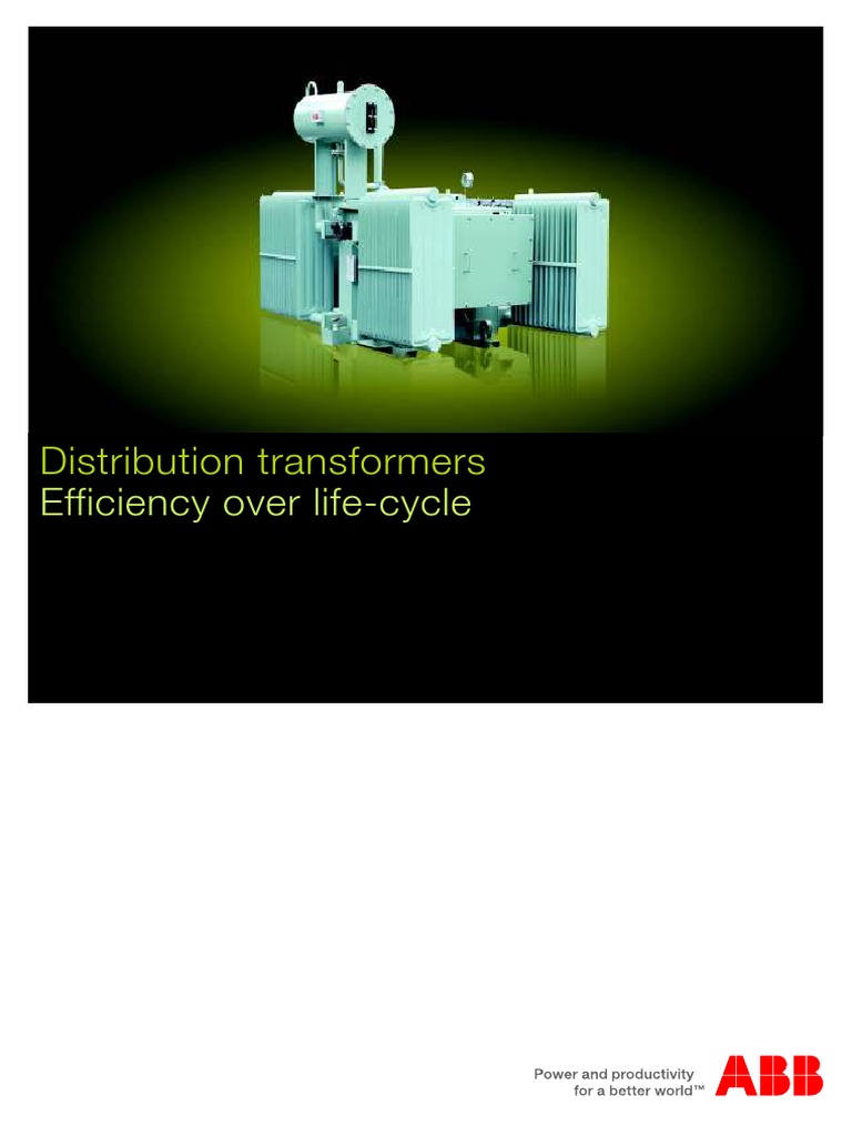 Distribution Transformer Brochure | PDF | Transformer | Electric Power ...