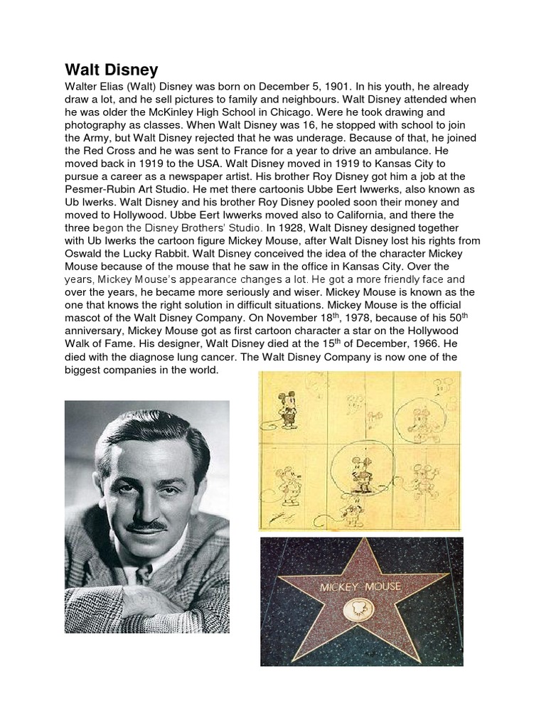 Walt Disney | PDF