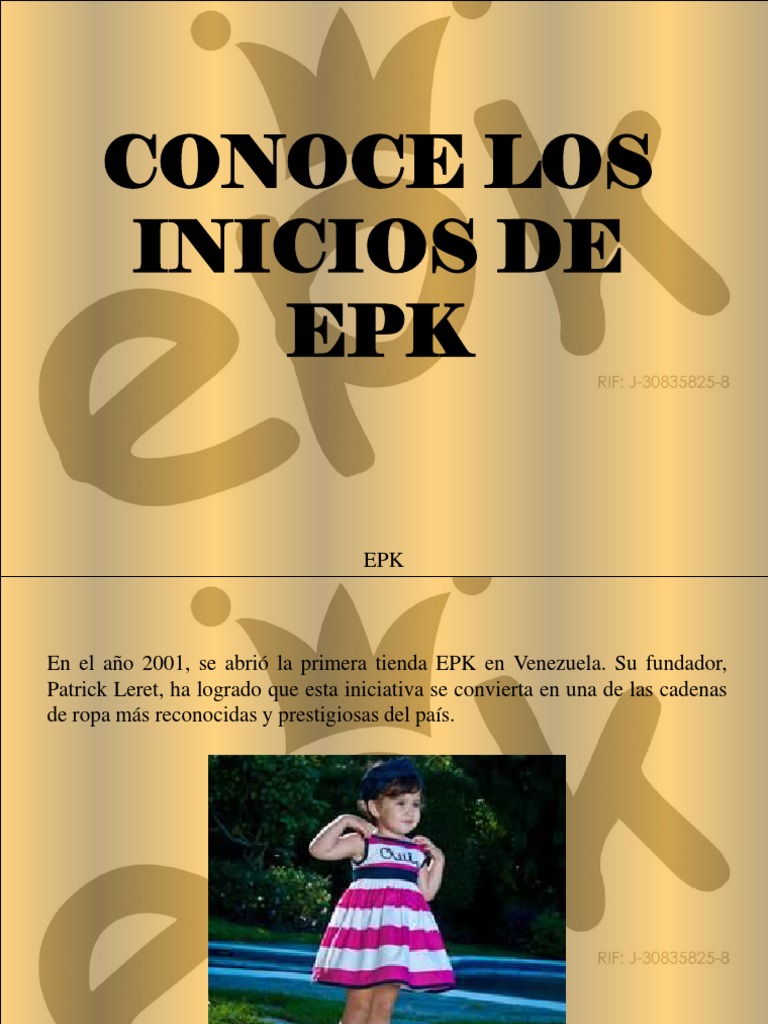 EPK - Conoce Los Inicios de EPK | PDF